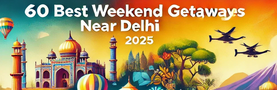 60 Best Weekend Gateways Near Delhi -2025(Updated) - Boot and Bags